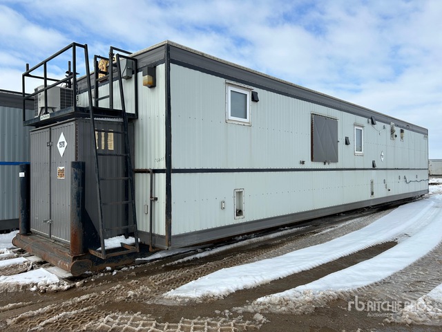 2006 Alta-Fab Rig Manager Wellsite 48 ft x 12 ft Skid-Mounted Site de ...