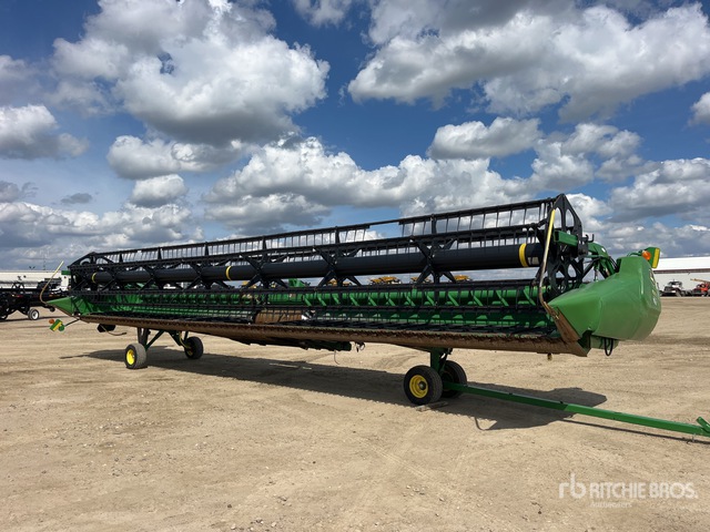 2012 John Deere 635D 35 ft Draper Combine Header | Ritchie Bros ...