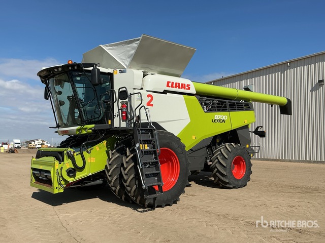 2022 Claas LEXION 8700 Combine Harvester | Ritchie Bros. Auctioneers