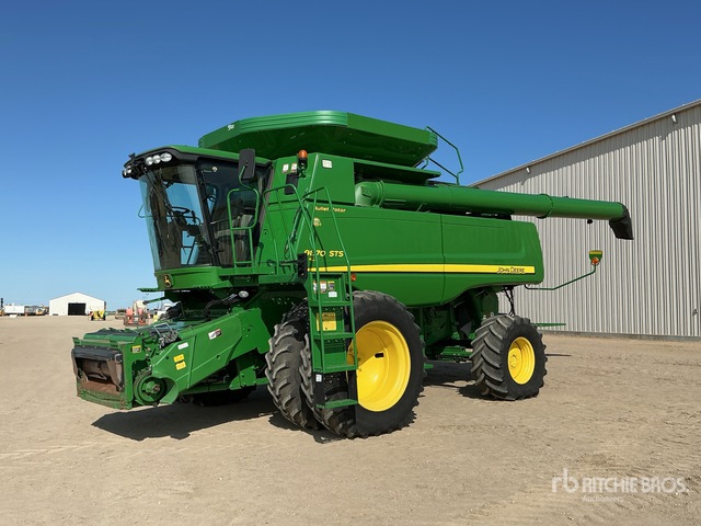 2011 John Deere 9870 STS Combine Harvester | Ritchie Bros. Auctioneers
