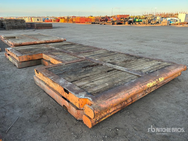 Quantity of (2) 8 ft x 26 ft Scaffolding Wellhead / Cut-out Mats ...