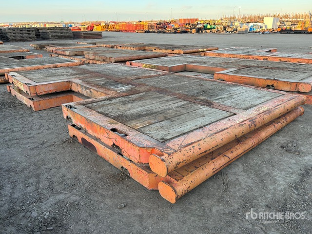 Quantity of (2) 8 ft x 26 ft Scaffolding Wellhead / Cut-out Mats ...