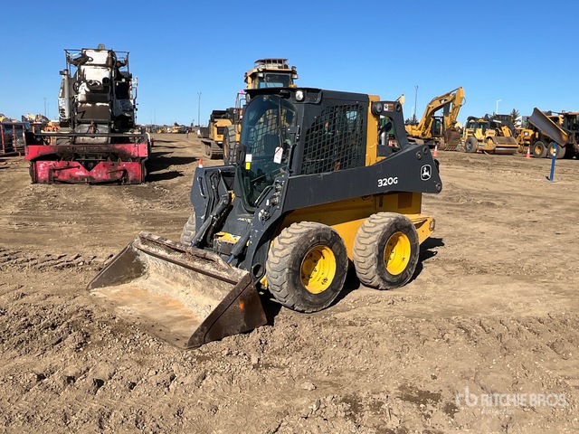 2018 John Deere 320G Two-Speed Skid Steer Loader | Ritchie Bros ...