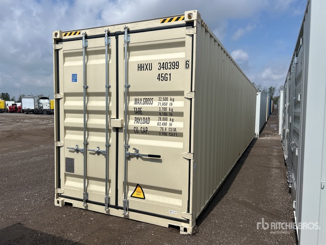 2025 40 ft High Cube Conteneur de stockage | Ritchie Bros. Auctioneers
