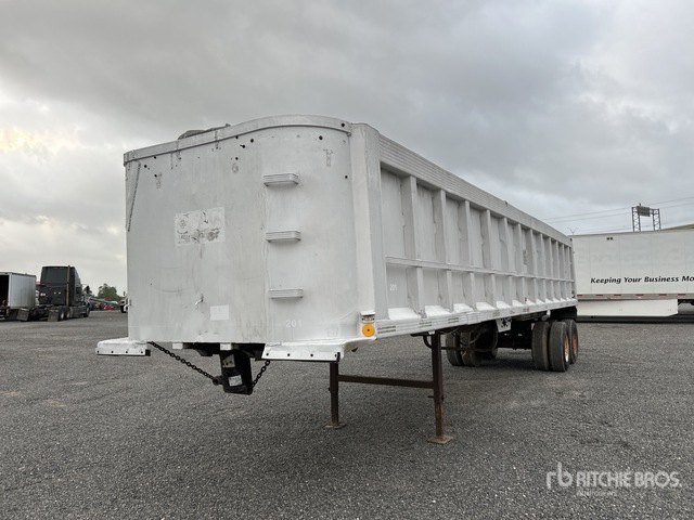 1977 CMC 35 ft T/A Aluminum End Dump Trailer (Inoperable) | Ritchie ...