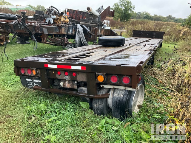 1990 Trail King TS70CS-482 48 ft T/A Step Deck Trailer in Carlisle ...
