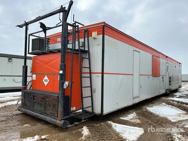 2005 Roadway Trailers Rig Manager 55 ft x 12 ft Skid-Mounted Wellsite ...