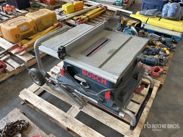 Bosch 4000 10 in Table Saw | Ritchie Bros. Auctioneers