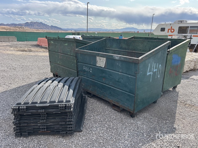 Quantity of (4) Front End Loader Waste Container | Ritchie Bros ...