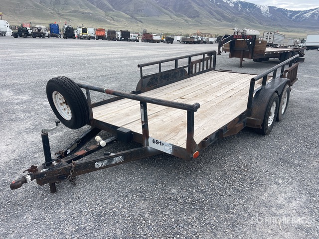 2003 Paiute Trailer Mfg 16 ft T/A Utility Trailer | Ritchie Bros ...