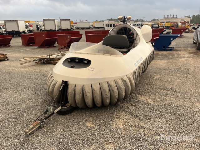 Neoteric Hovercraft Inc 16 ft Hovercraft w/ Neoteric Hovercraft Inc Trailer | Ritchie Bros ...