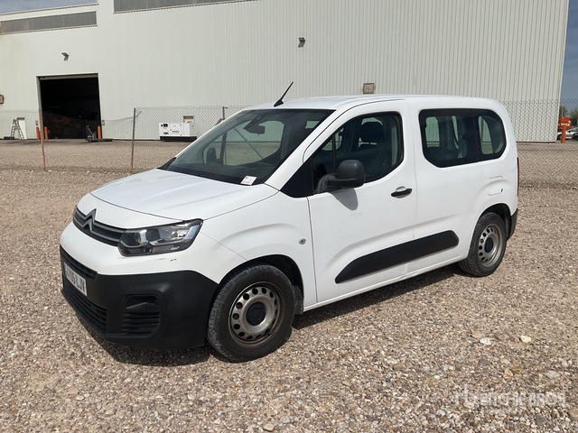 2020 Citroen Berlingo Blue HDI100 5 Passenger Van | Ritchie Bros ...