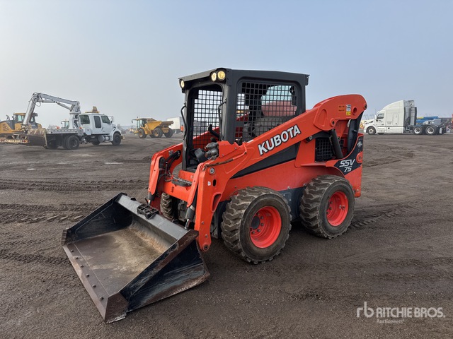2019 Kubota SSV75 Two-Speed Skid Steer Loader | Ritchie Bros. Auctioneers