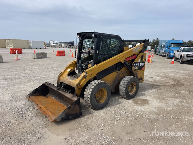 2014 Cat 272D Two-Speed High Flow XPS Skid Steer Loader | Ritchie Bros ...