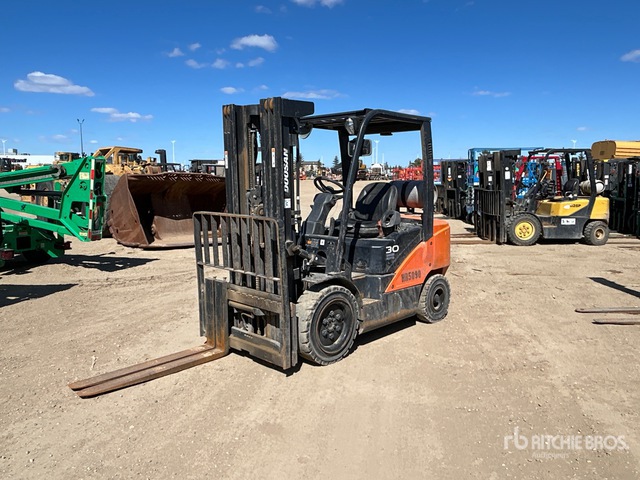 2018 Doosan G30N-7 5030 lb Pneumatic Tire Chariot Élévateur | Ritchie ...
