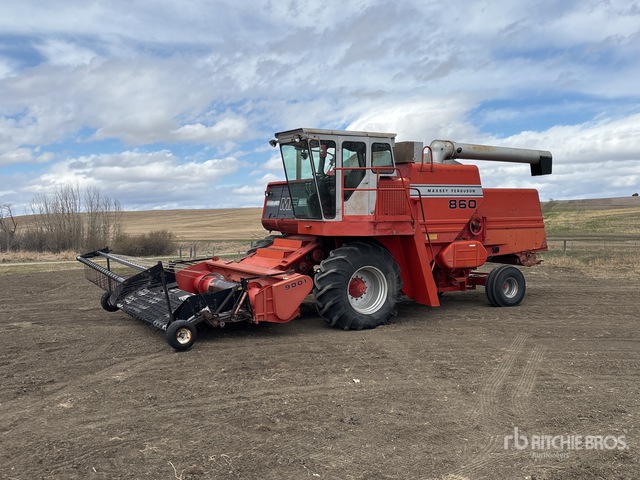 1981 Massey Ferguson 860 Combine Harvester | Ritchie Bros. Auctioneers