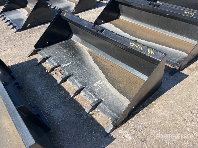 All-Star 78 in Low Pro W/Teeth Skid Steer Bucket (Unused) | Ritchie ...