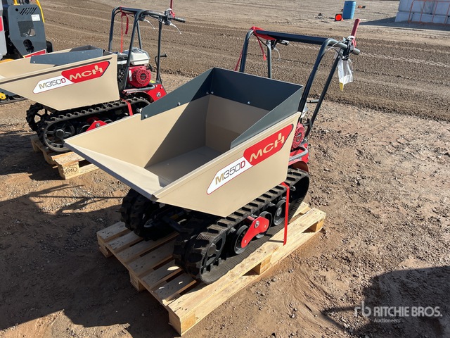 2022 MCH M350D 0.38 ton Walk-Behind Mini Crawler Dumper (Unused ...