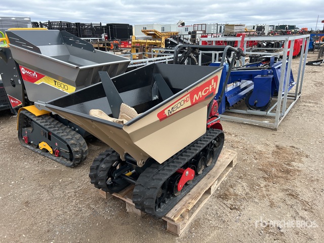 2022 MCH M500HD 0.55 ton Walk-Behind Mini dumper de cadenas (Unused ...