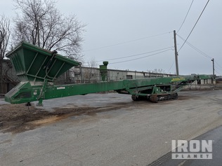 2014 McCloskey ES4080TV 38 in x 80 ft Tracked Stacking Crawler Conveyor ...