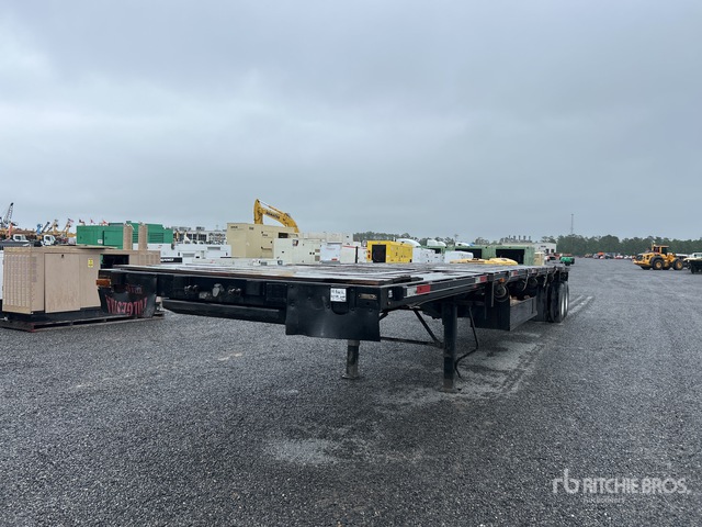 2007 Transcraft TL2000NS2 45 ft T/A Flatbed Trailer | Ritchie Bros. Auctioneers