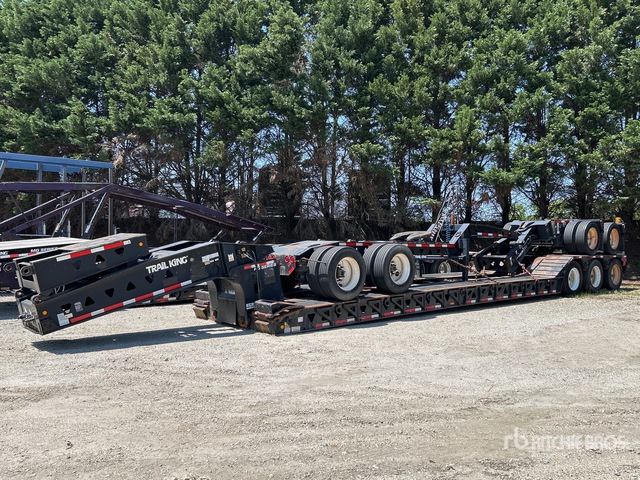 2014 Trail King TK120HDG-533 Tri/A 2+3+1+1 Remorque Surbaissée | Ritchie Bros. Auctioneers