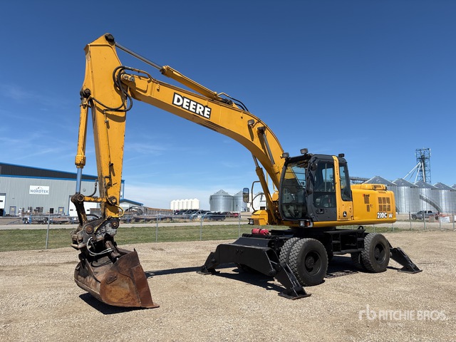 2006 John Deere 210C-W Wheel Excavator | Ritchie Bros. Auctioneers