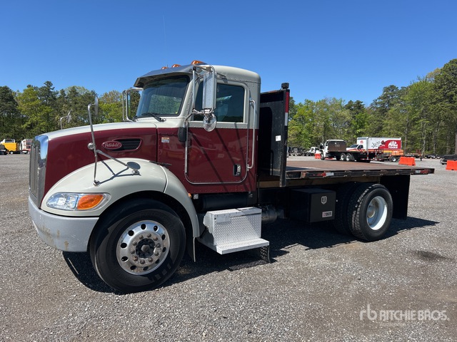 2015 Peterbilt 337 4x2 Flatbed Truck | Ritchie Bros. Auctioneers