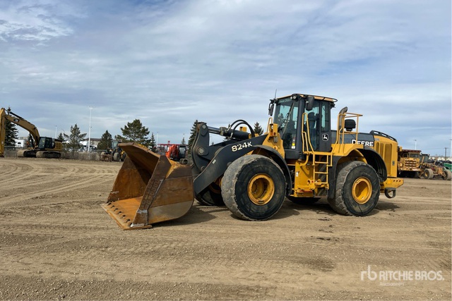 2012 John Deere 824K Wheel Loader | Ritchie Bros. Auctioneers