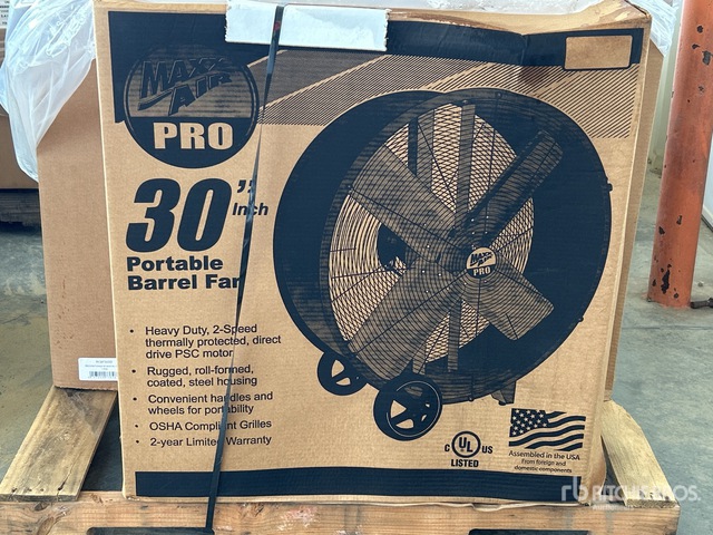 Quantity of (4) Boxes of 30" Commercial Barrel Fan | Ritchie Bros ...