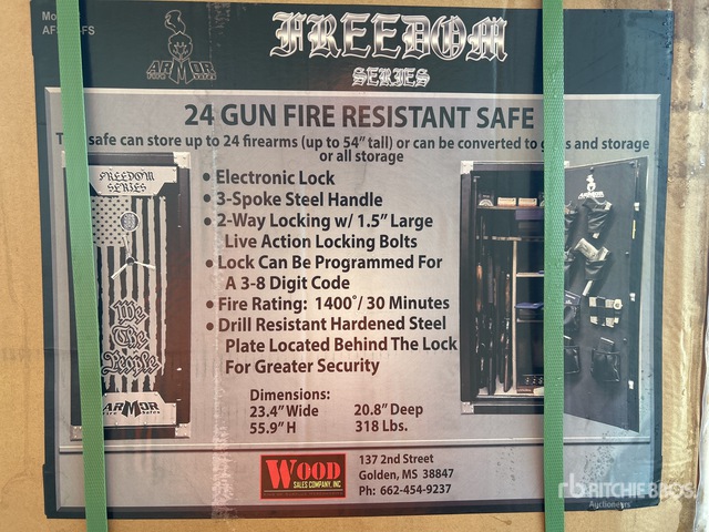 Armor Freedom Series 24 ASF-24-FS Gun Safe | Ritchie Bros. Auctioneers