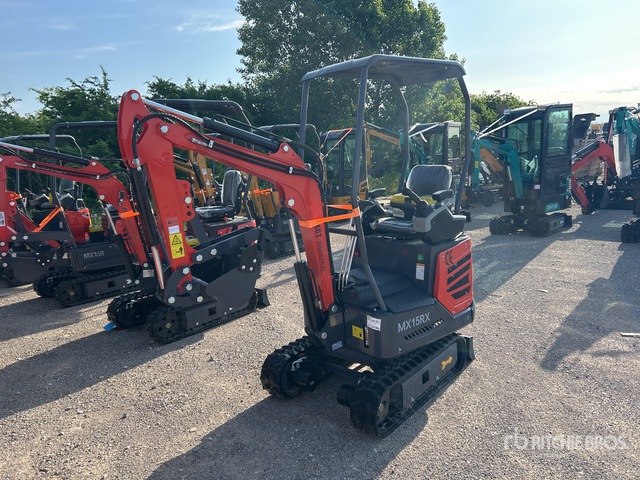 2025 AGT MX15RX Mini Excavator (Unused) | Ritchie Bros. Auctioneers