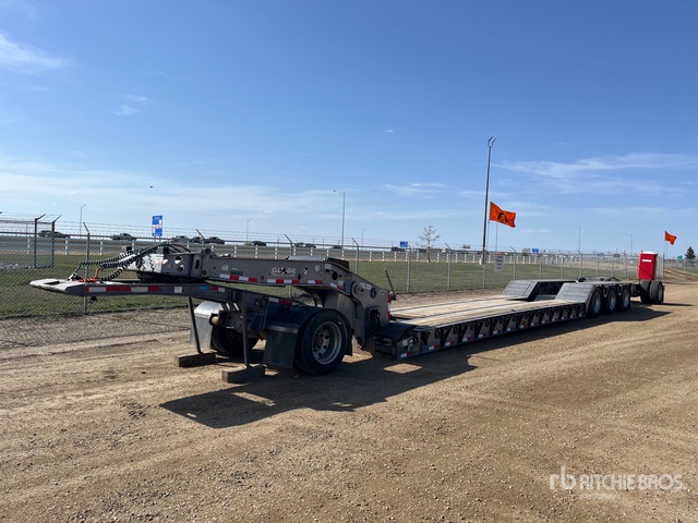 2023 Globe GTBN553-53-26 Tri/A Double Drop Removable Gooseneck Lowboy ...