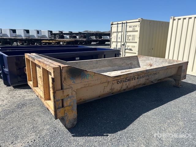 14 ft Concrete Washout Roll-Off Container | Ritchie Bros. Auctioneers