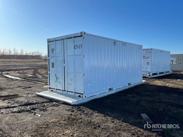 20 ft Standard Skid Mounted Storage Container | Ritchie Bros. Auctioneers