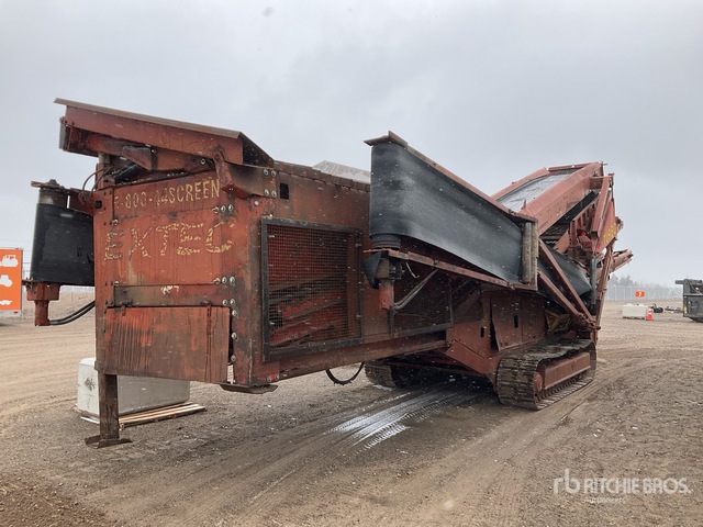 1995 Extec Turbotrac Tracked Incline Screen Plant | Ritchie Bros ...