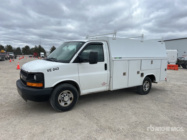 2015 Chevrolet Express 3500 4x2 Utility Truck | Ritchie Bros. Auctioneers