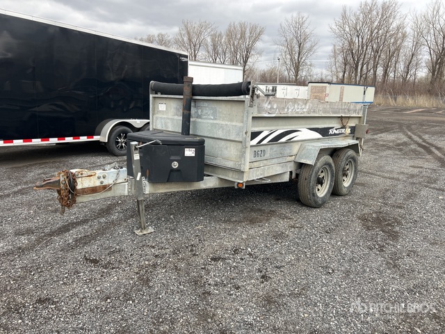 2010 King Trail 10 ft T/A Tipping Utility Trailer | Ritchie Bros ...