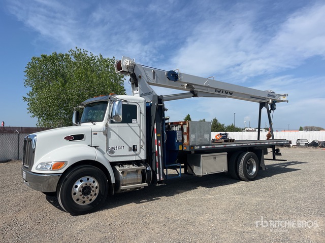 Manitex 1970 C 38000 lb Straight Boom on 2020 Peterbilt 337 4x2 Boom ...