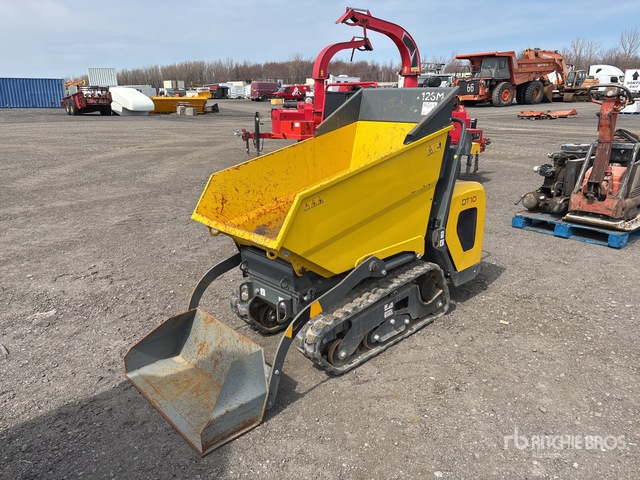 2023 Wacker Neuson DT10 Stand-On Self-Loading Mini dumper de cadenas ...