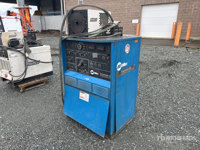Miller Syncrowave 350 Skid-Mounted MIG Electric Welder | Ritchie Bros ...