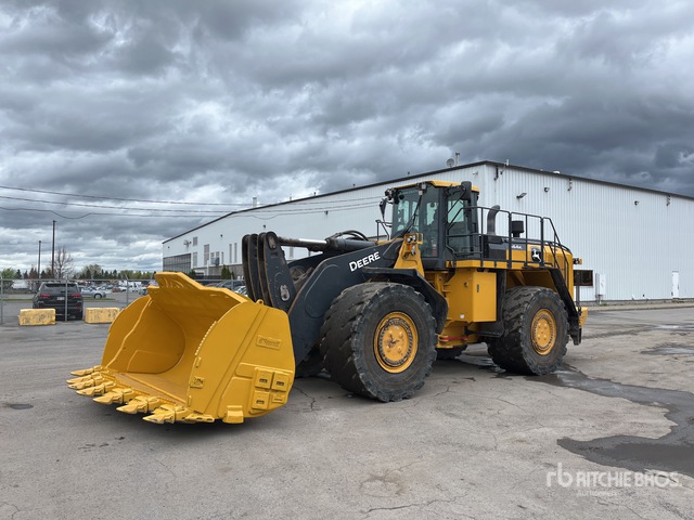 2021 John Deere 944K Hybrid Wheel Loader | Ritchie Bros. Auctioneers