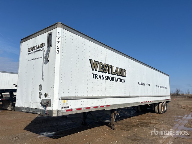 2009 Di-Mond Trailers 53 ft x 102 in T/A Van Trailer | Ritchie Bros ...