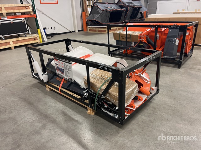 TMG SP10V 120 in Skid Steer Snow Blade (Unused) | Ritchie Bros. Auctioneers