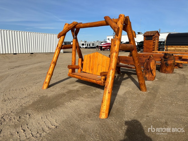 Handcrafted Log Bench Swing | Ritchie Bros. Auctioneers