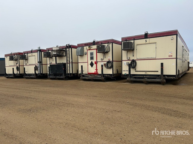 2005 Atco 5 Unit 54 ft x 12 ft Skid-Mounted Camp mobile | Ritchie Bros ...