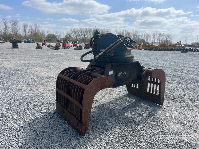 2012 Cat G320B-D Q/C Rotating CW40 Demolition Grapple | Ritchie Bros ...