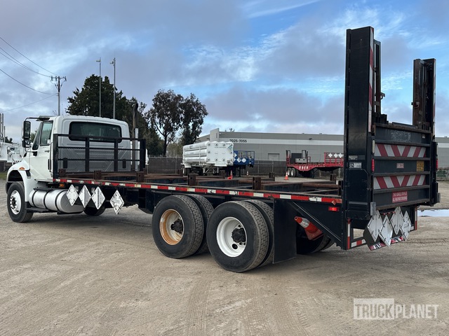 2014 International WorkStar 7400 6x4 Gas Cylinder Pallet Flatbed Truck in Newark, California ...