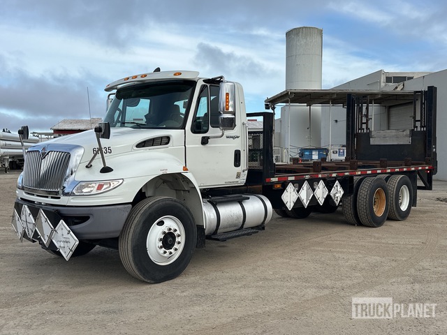2014 International WorkStar 7400 6x4 Gas Cylinder Pallet Flatbed Truck in Newark, California ...