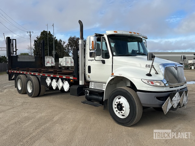 2014 International WorkStar 7400 6x4 Gas Cylinder Pallet Flatbed Truck in Newark, California ...